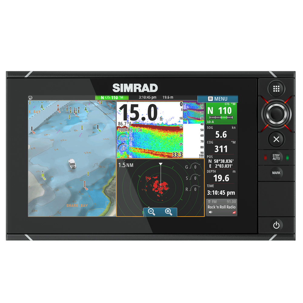 Simrad NSS12 EVO2 Combo Multifunction Display Insight | eBay